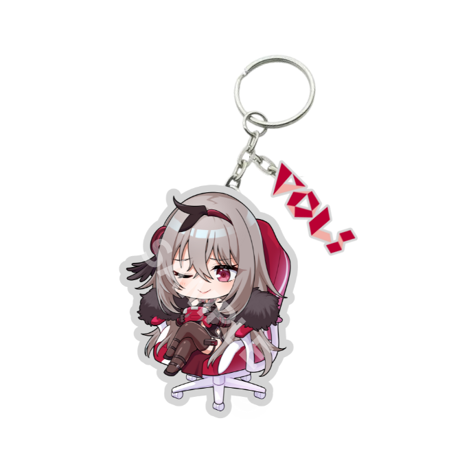 Gaming Acrylic Keychain - Viora Weissheart – VOLs